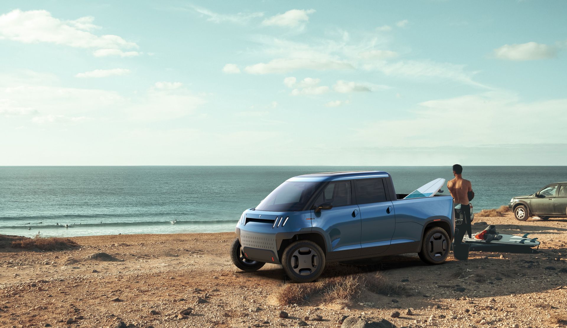 Meet the final drivable prototype of the Telo MT1 pickup truck, shaped ...