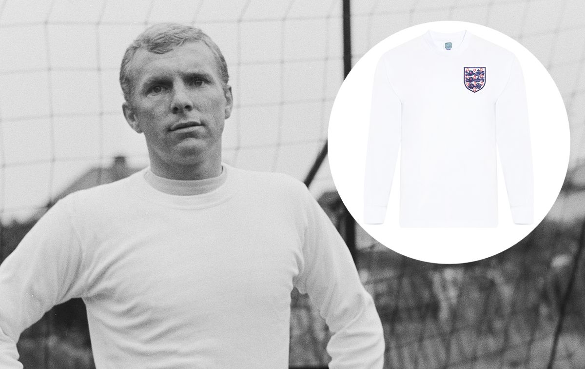 Retro England football shirts: The best vintage England shirts that you ...