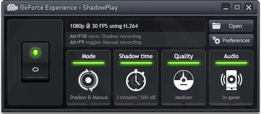 GeForce Experience And ShadowPlay - Nvidia GeForce GTX 780 Review ...