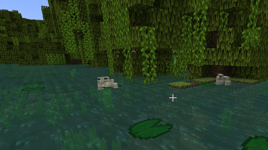 How to find Minecraft frogs and breed them from tadpoles | GamesRadar+
