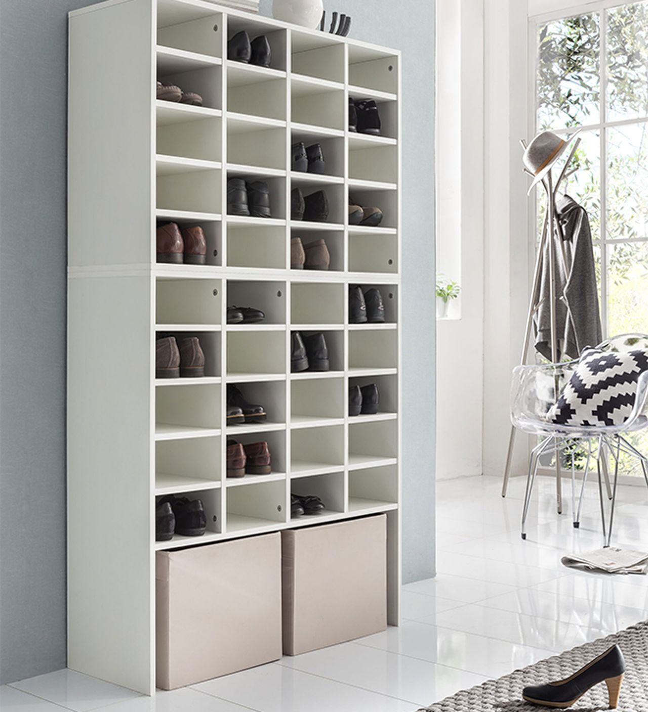 Bedroom shoe storage ideas - calm footwear chaos with these solutions ...