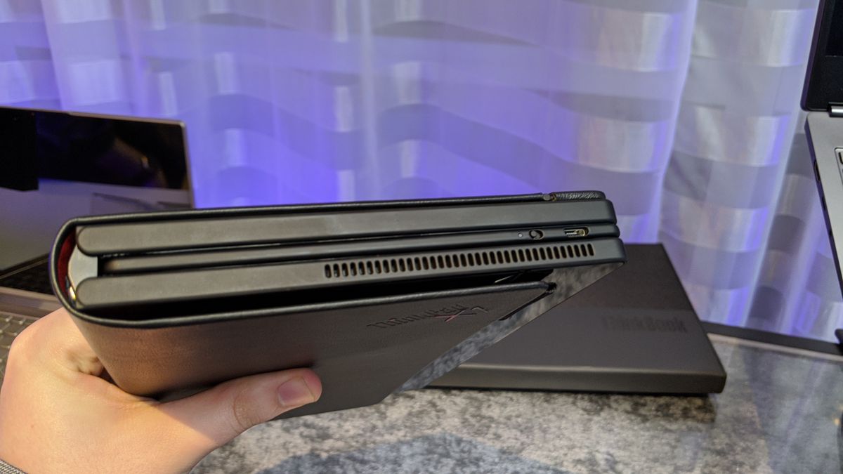 Lenovo ThinkPad X1 Fold hands-on review | Laptop Mag