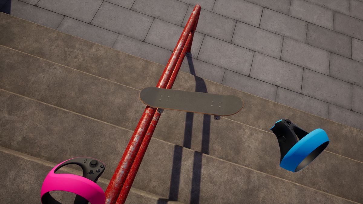 I got to play the new VR Skater demo – and I'm officially obsessed ...