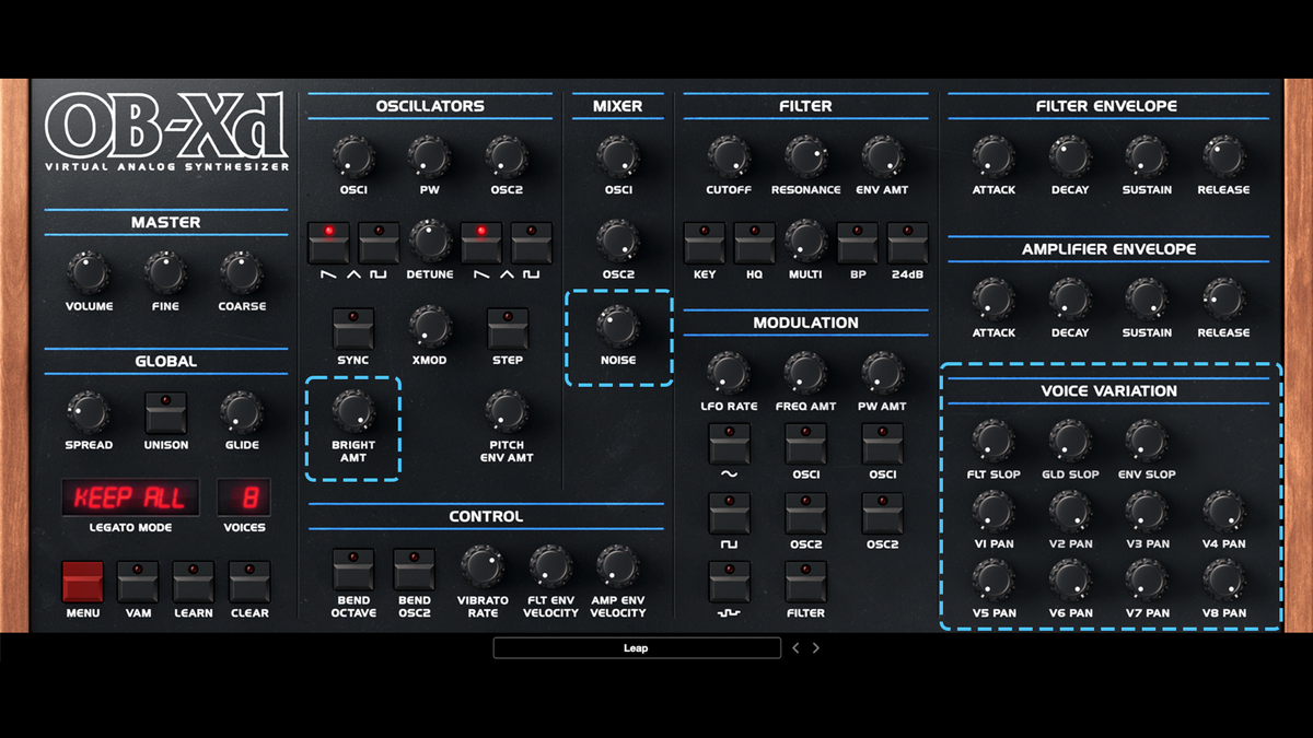 Fantastic (free) synths and how to use them: DiscoDSP OB-Xd | MusicRadar