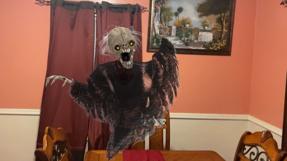 iPhone 12 AR apps are badass — there's a demon in my dining room ...