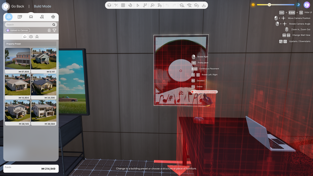 Inzoi cheats for free money and moving objects | PC Gamer