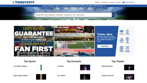 Best concert ticket sites | chosen by experts | Top Ten Reviews