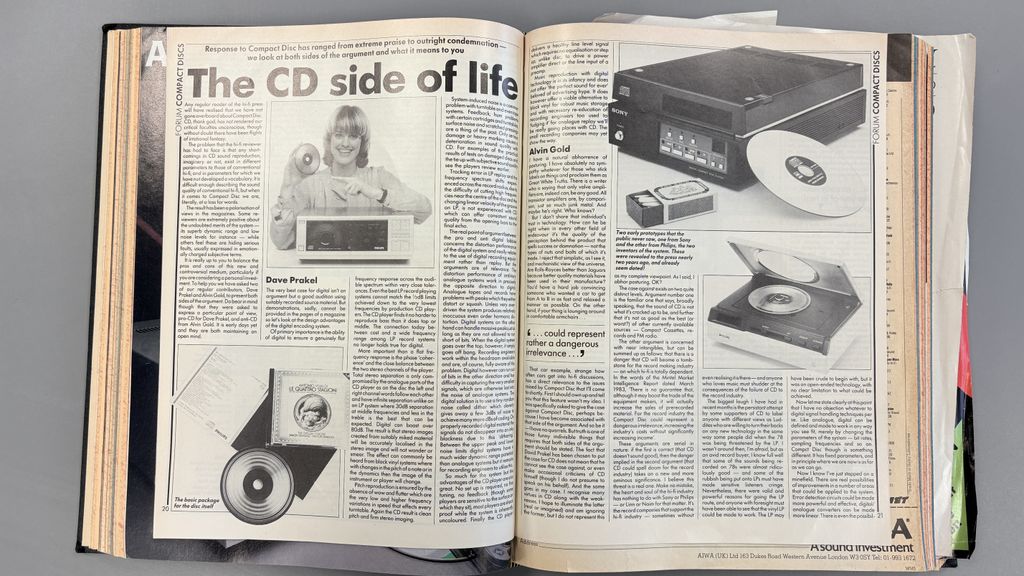 We look back at the very first CD players tested by What Hi-Fi? and the ...