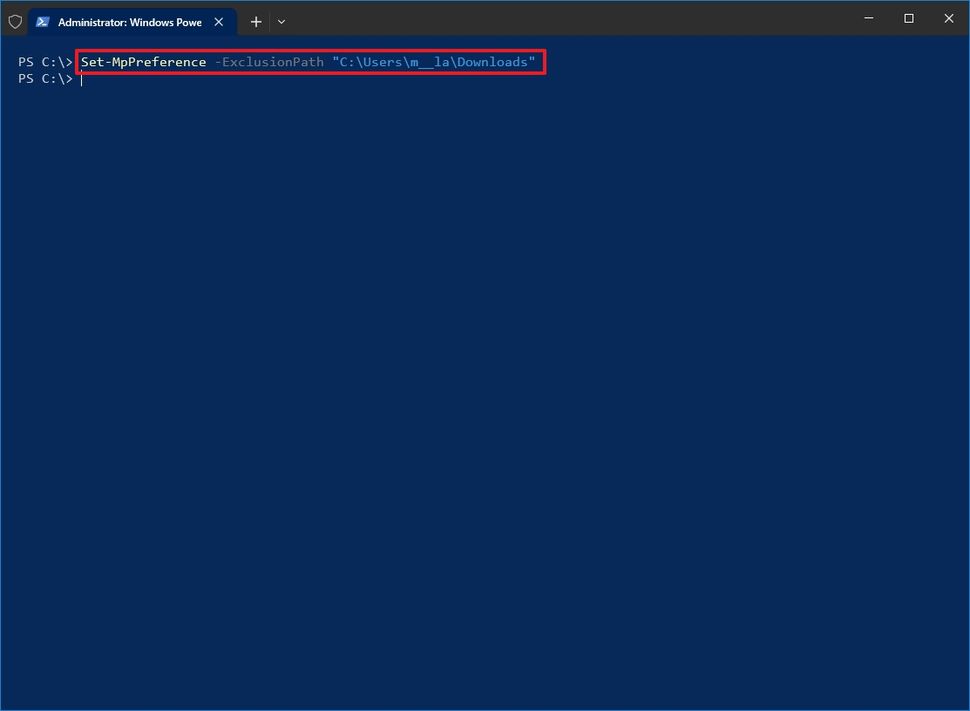 How to manage Microsoft Defender Antivirus with PowerShell on Windows ...