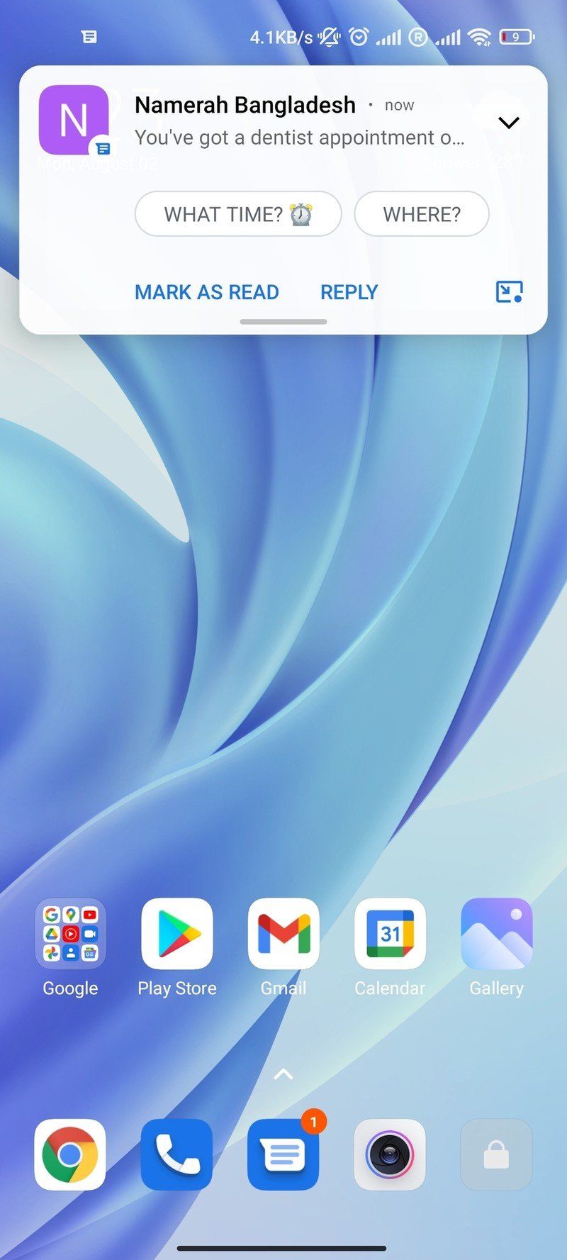 How to set a reminder directly from an Android notification | Android Central