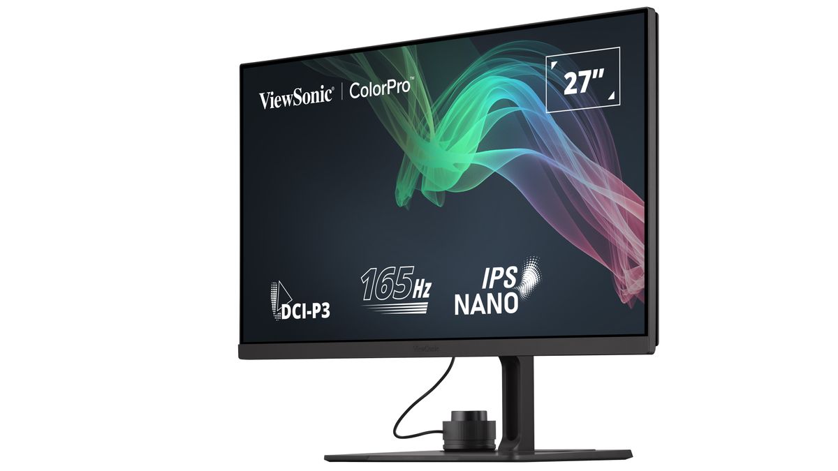 ViewSonic shows off new 15.6in portable monitor for content creators on ...