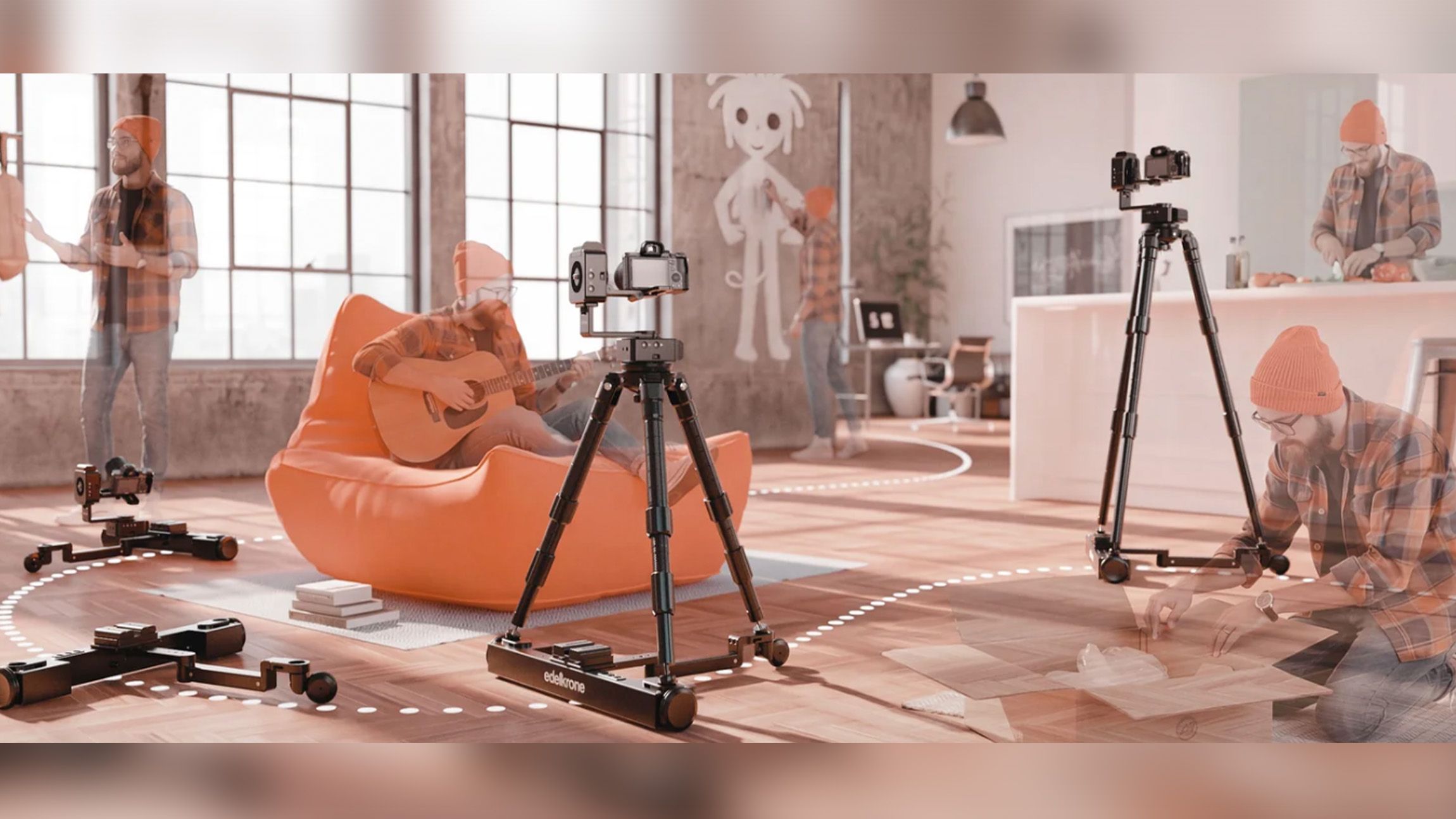 This self-driving dolly turns your tripod into a robotic camera ...