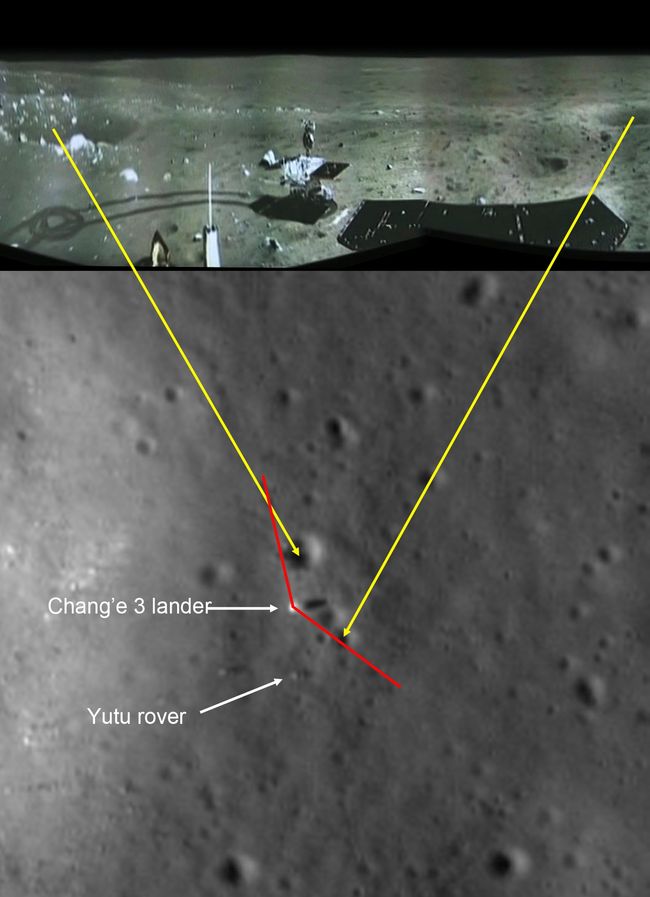 China's Moon Rover and Lander Spotted by NASA Spacecraft (Photos) | Space