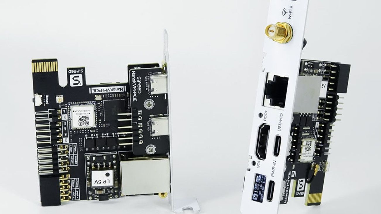 KVM expansion card utilizes RISC-V CPU architecture for enhanced remote PC management — Sipeed ...