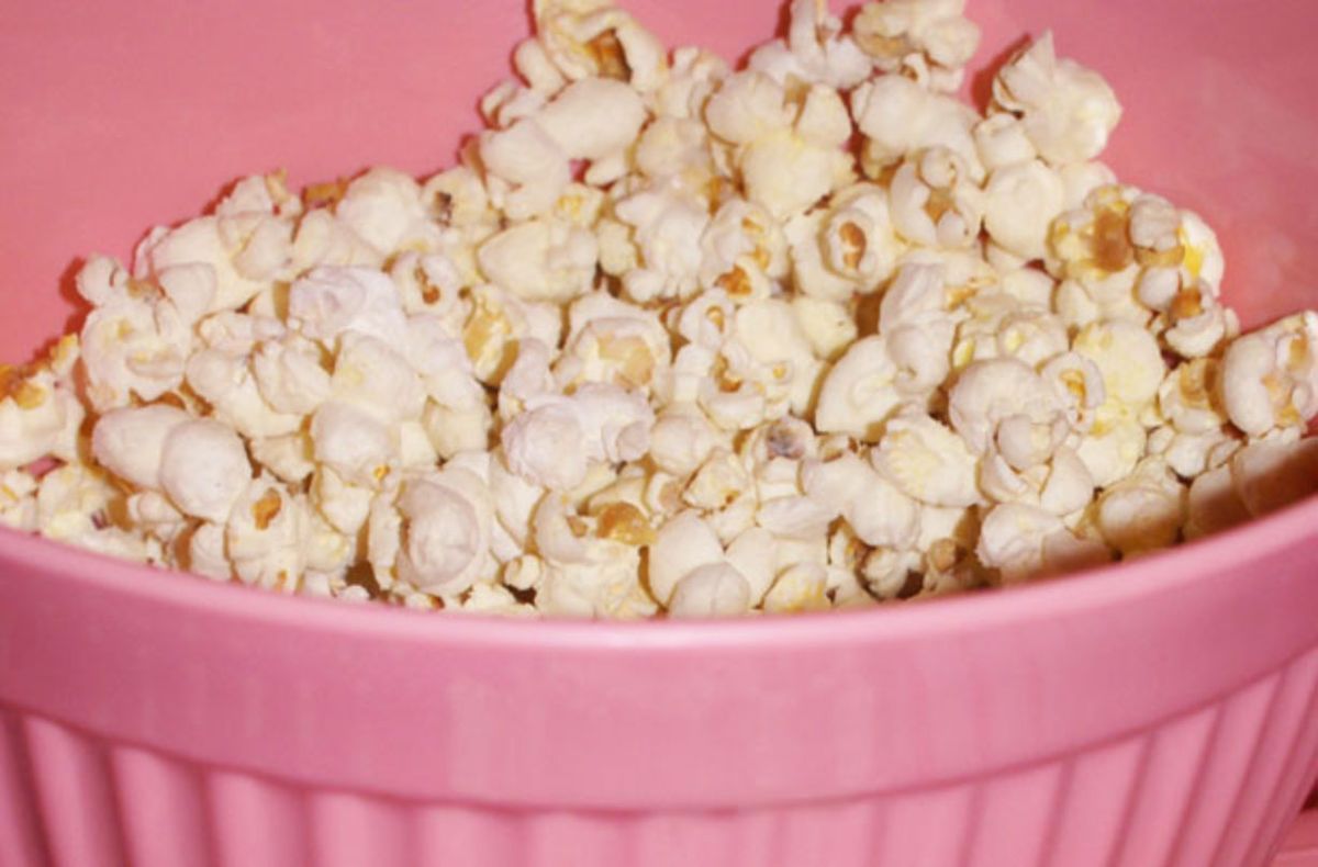 Sweet orange popcorn | Snack Recipes | GoodtoKnow