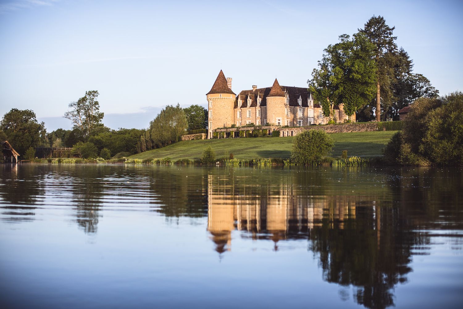 This French chateau hides chic, contemporary interiors