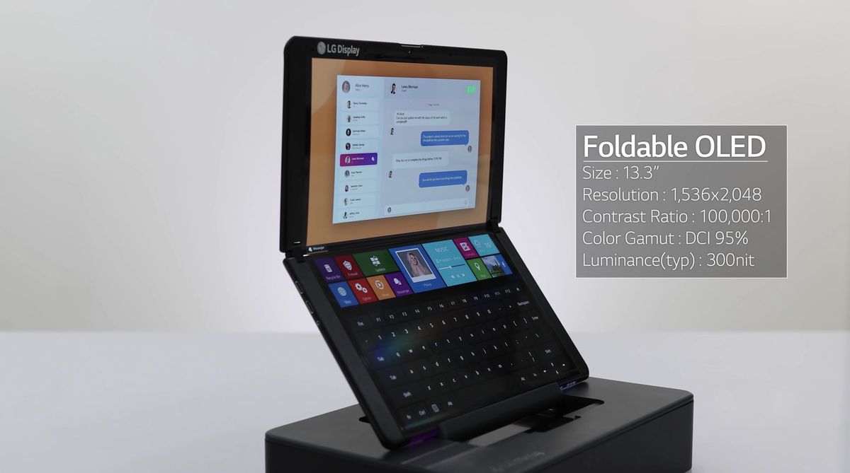 LG’s foldable and rollable displays offer a fascinating glimpse into ...