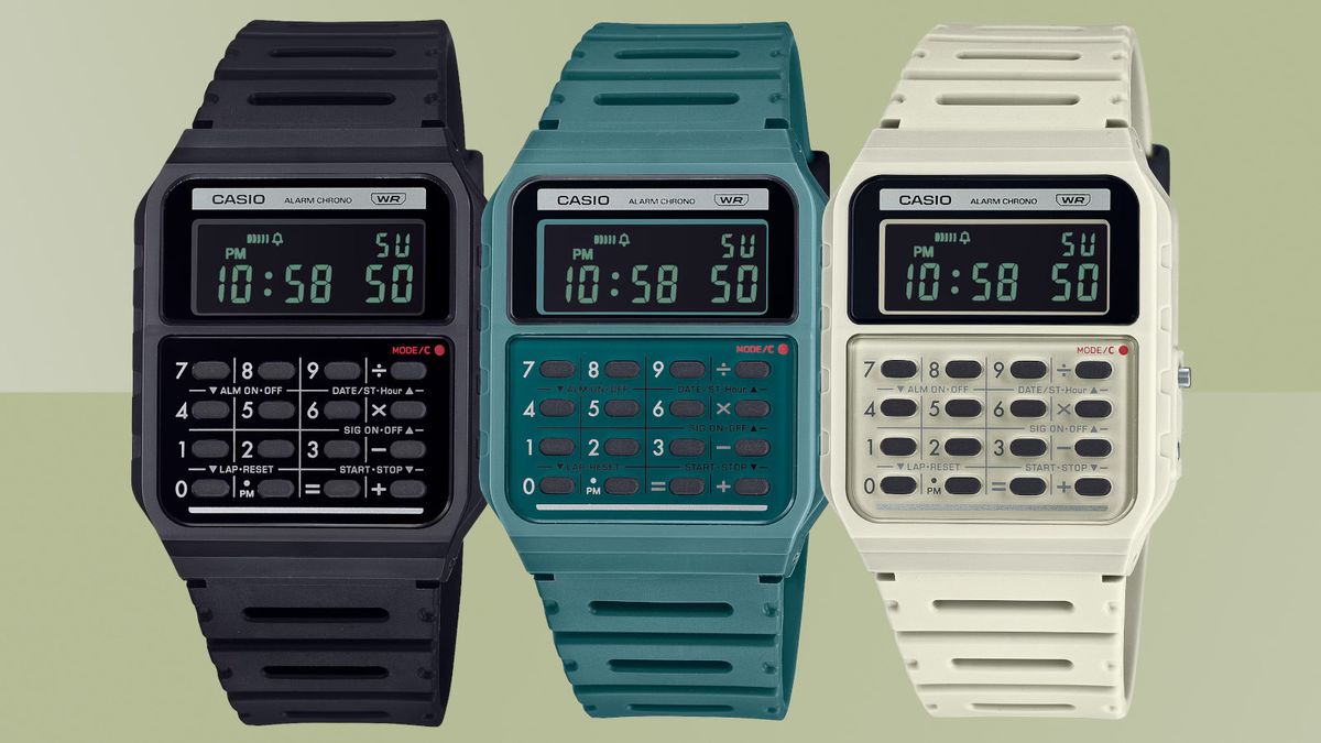 Casio's calculator watch is back – a true blast from the past | T3