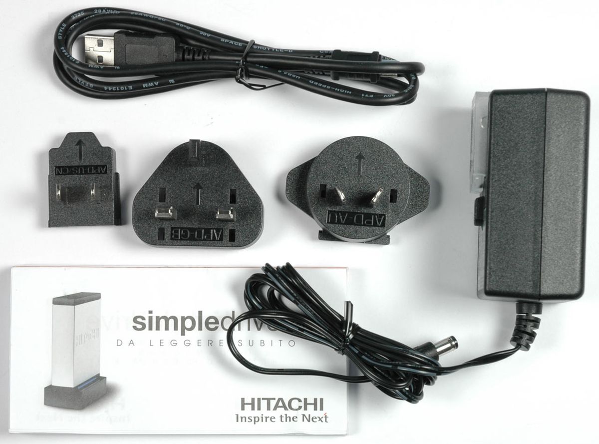 USB 2.0: Hitachi SimpleDrive III 2TB - USB 2.0, FireWire, Or eSATA ...
