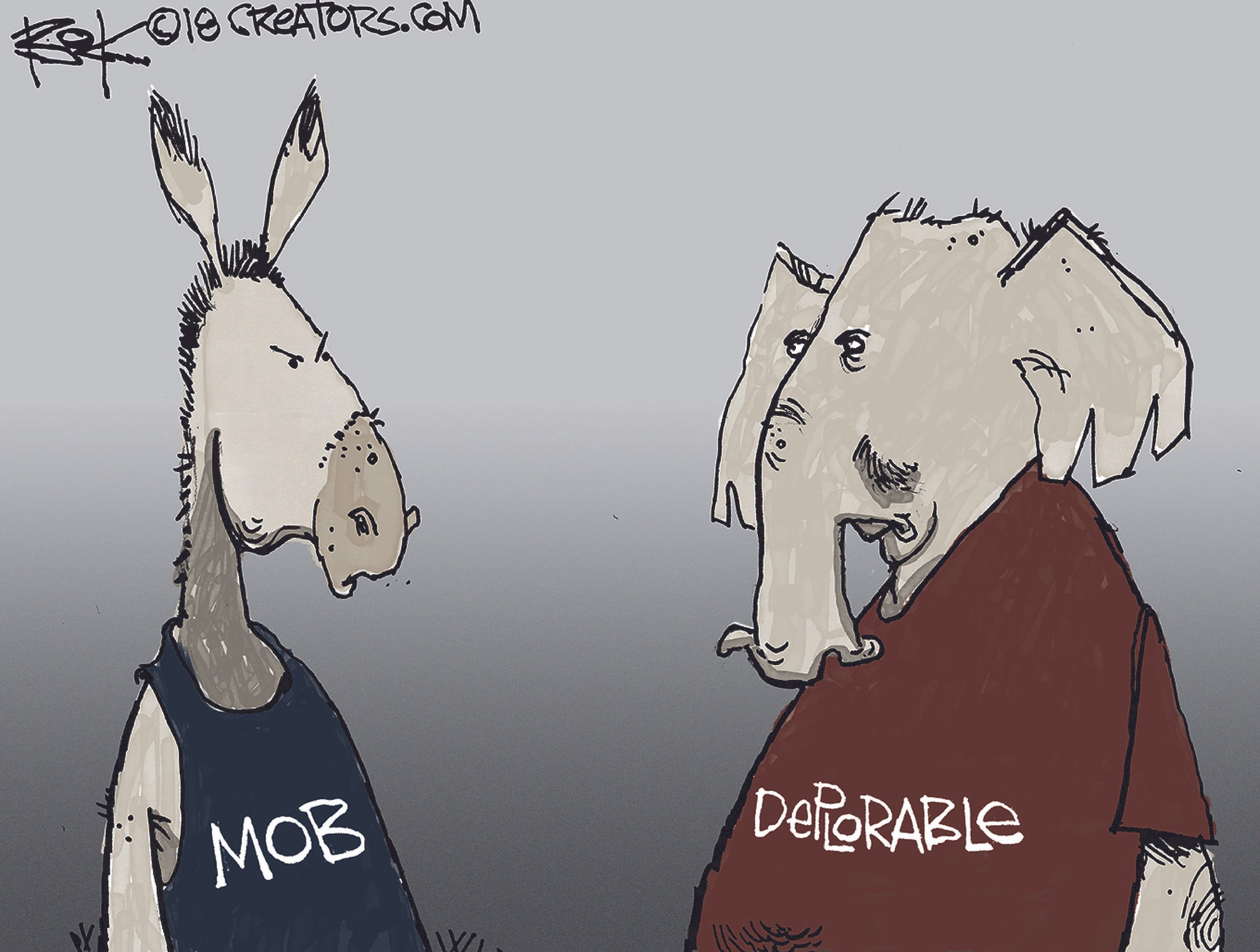 U.S. Democrats mob republications deplorable | The Week