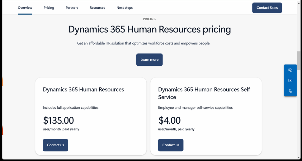 Microsoft Dynamics 365 Human Resources HR software review: Flexible ...