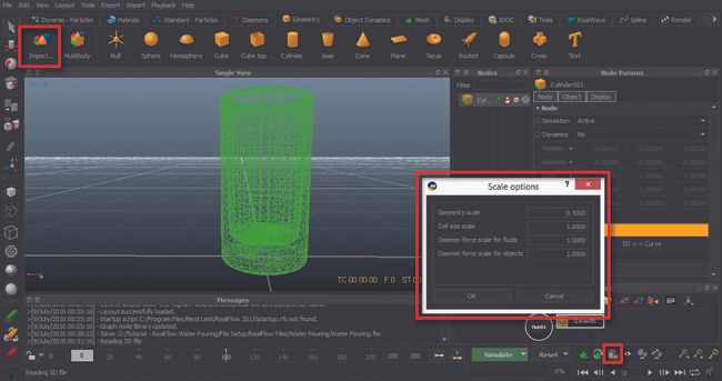 Create a pouring water effect in RealFlow | Creative Bloq