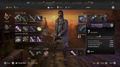 Dying Light 2 Gear and armor explained | GamesRadar+