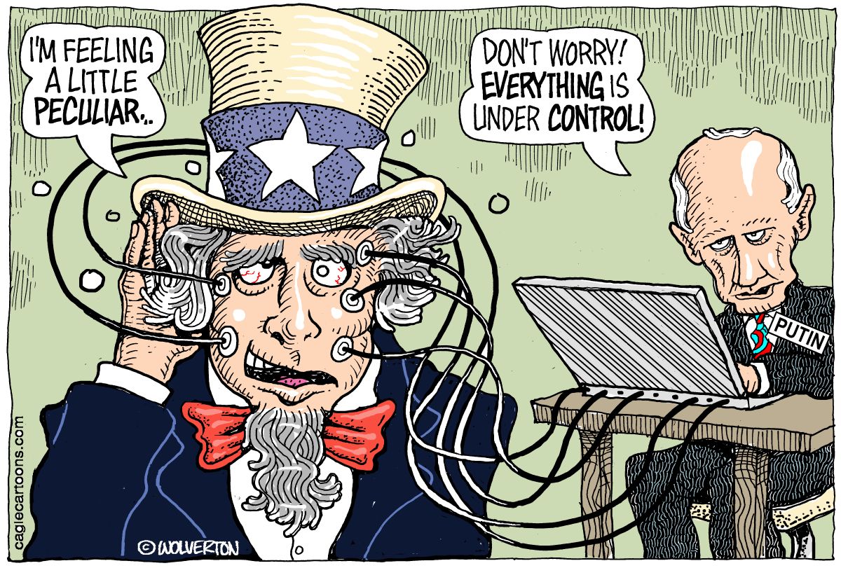 Political cartoon U.S. Russia relations Vladimir Putin | The Week