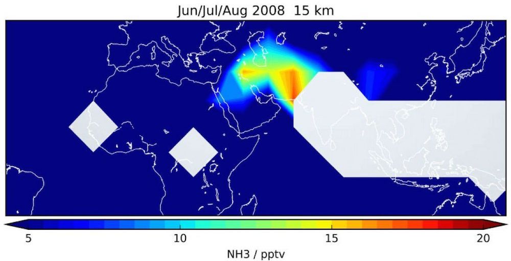 Ammonia Detected in Earth's Atmosphere for First Time | Live Science