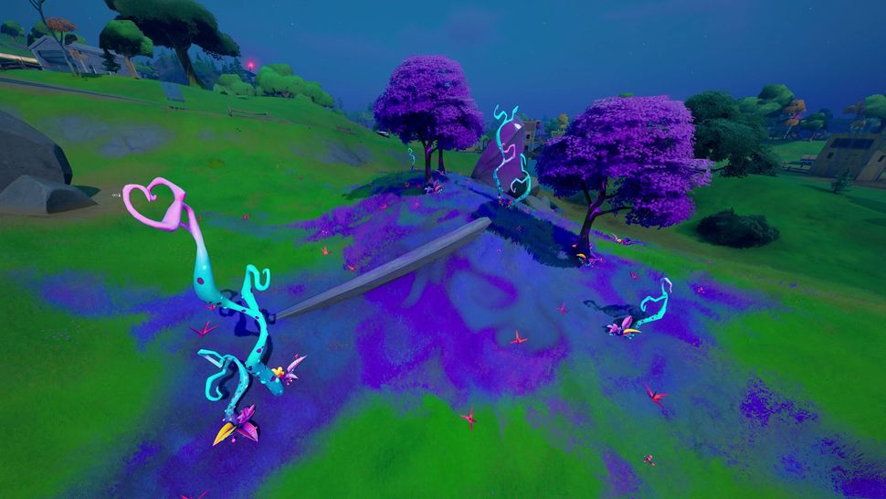 Fortnite Alien trees locations - to destroy Alien trees | GamesRadar+