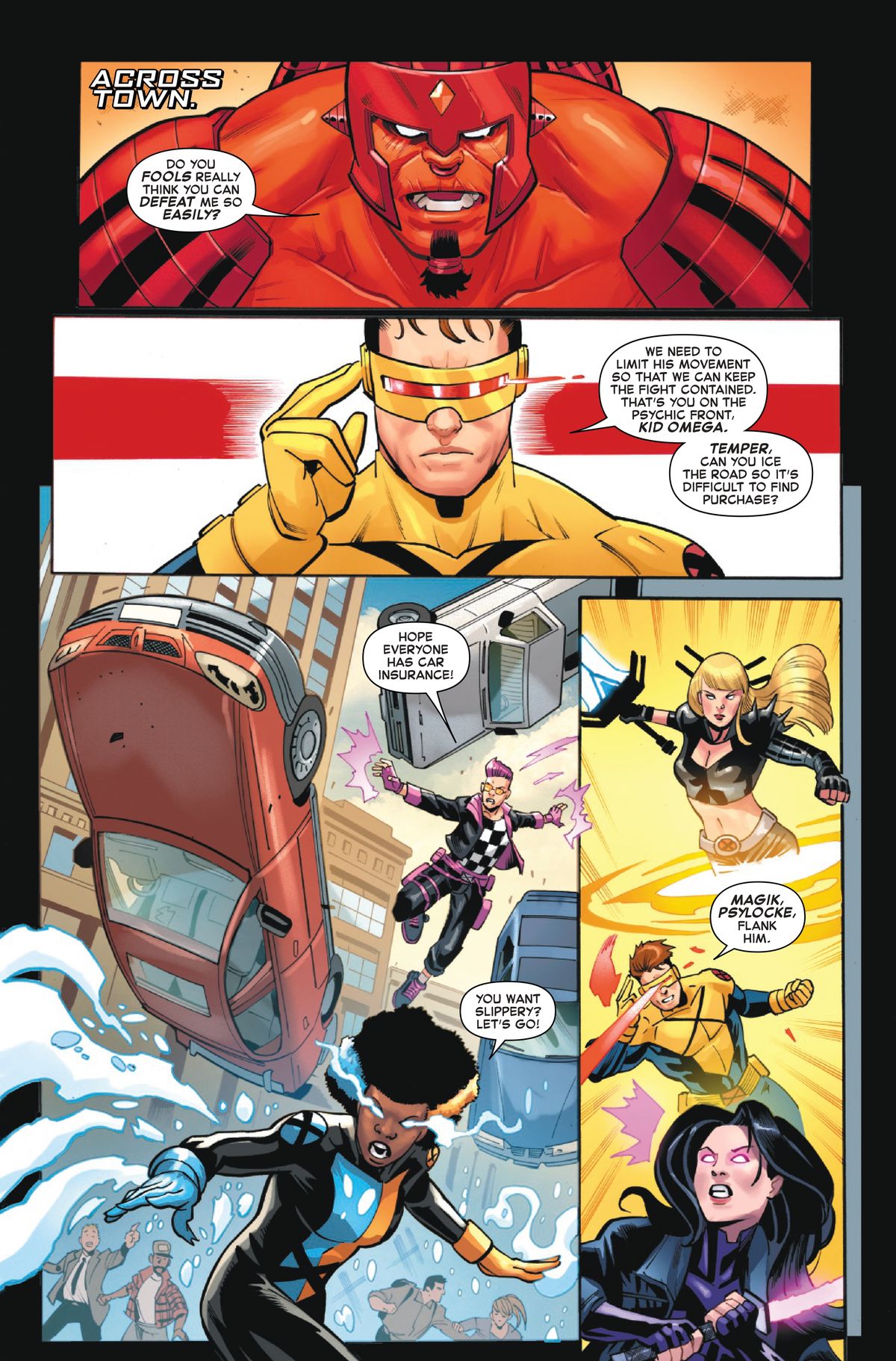 Juggernaut meets his maker as the X-Men arrive to fight Cyttorak in ...