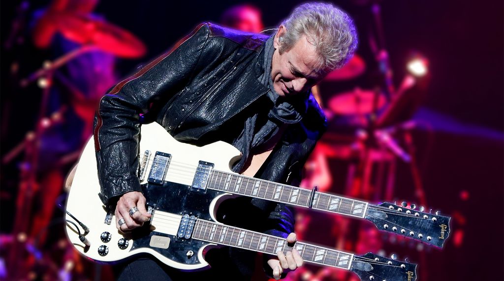 “The Gibson double-neck I play is not an off-the-shelf model. I have to ...