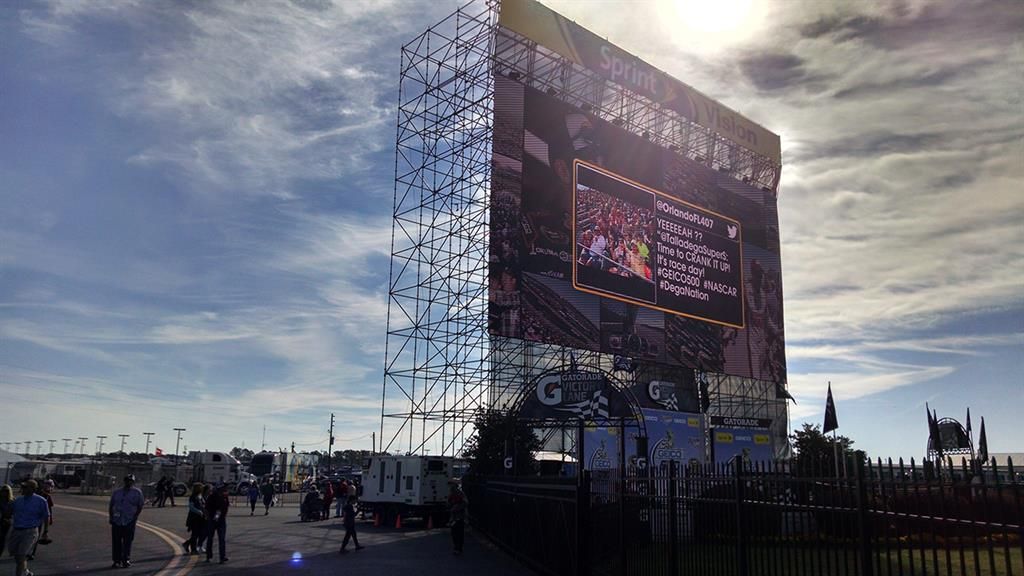 NEP's Screenworks Provides 'Massive' Display for NASCAR at Talladega ...
