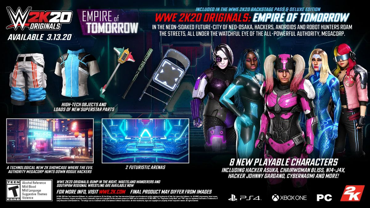 WWE 2K20 DLC guide: who’s in it and when is it out? | GamesRadar+