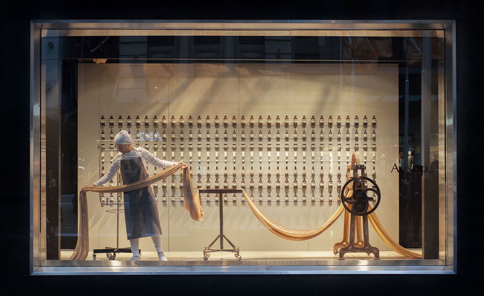 Aesop bring window displays to life | Wallpaper