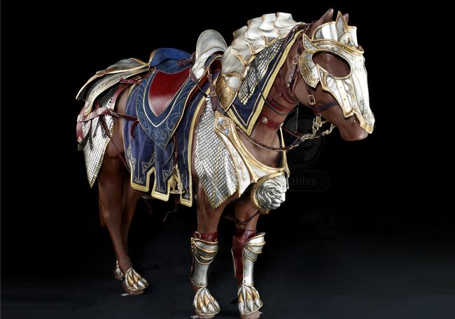 Is there a name for leg armor in barding? : r/Horses