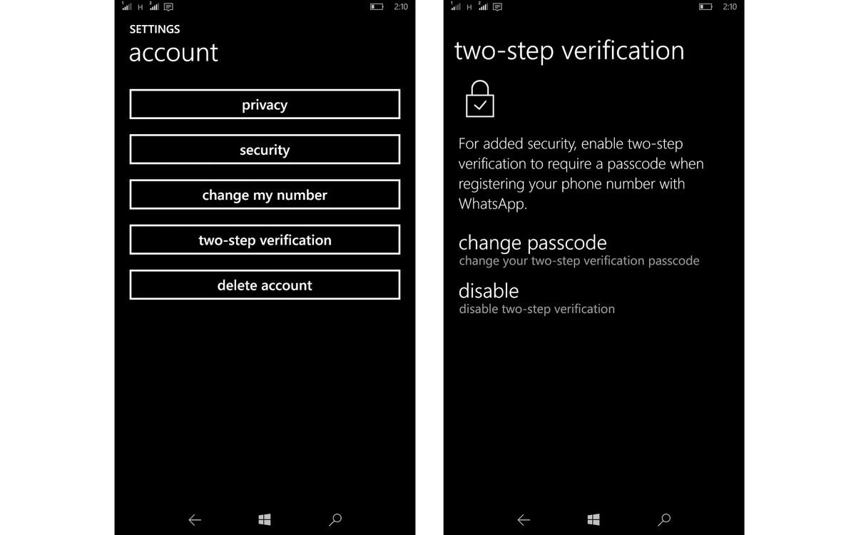 WhatsApp beta gets more secure with two-step verification | Windows Central