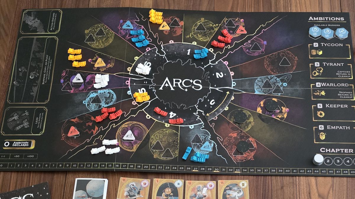 Arcs review: "A whole lot of game in a small package" | GamesRadar+