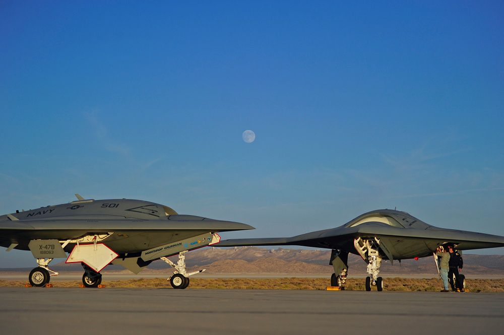 Navy's Robot Warplane Tests Its 'Brains' for Midair Refueling | Space