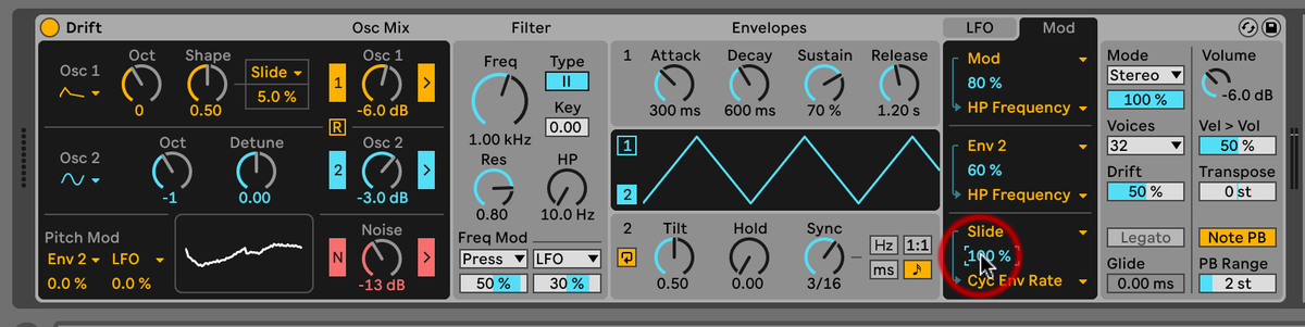 Fantastic (stock) plugins and how to use them: Ableton Drift | MusicRadar