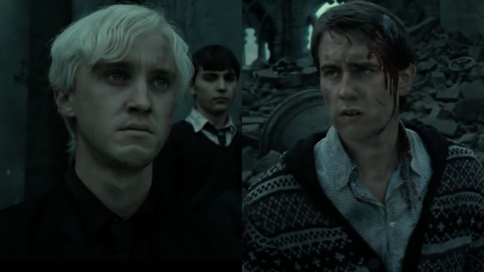 Harry Potter Alums Tom Felton And Matthew Lewis Reunited For A Sporting ...