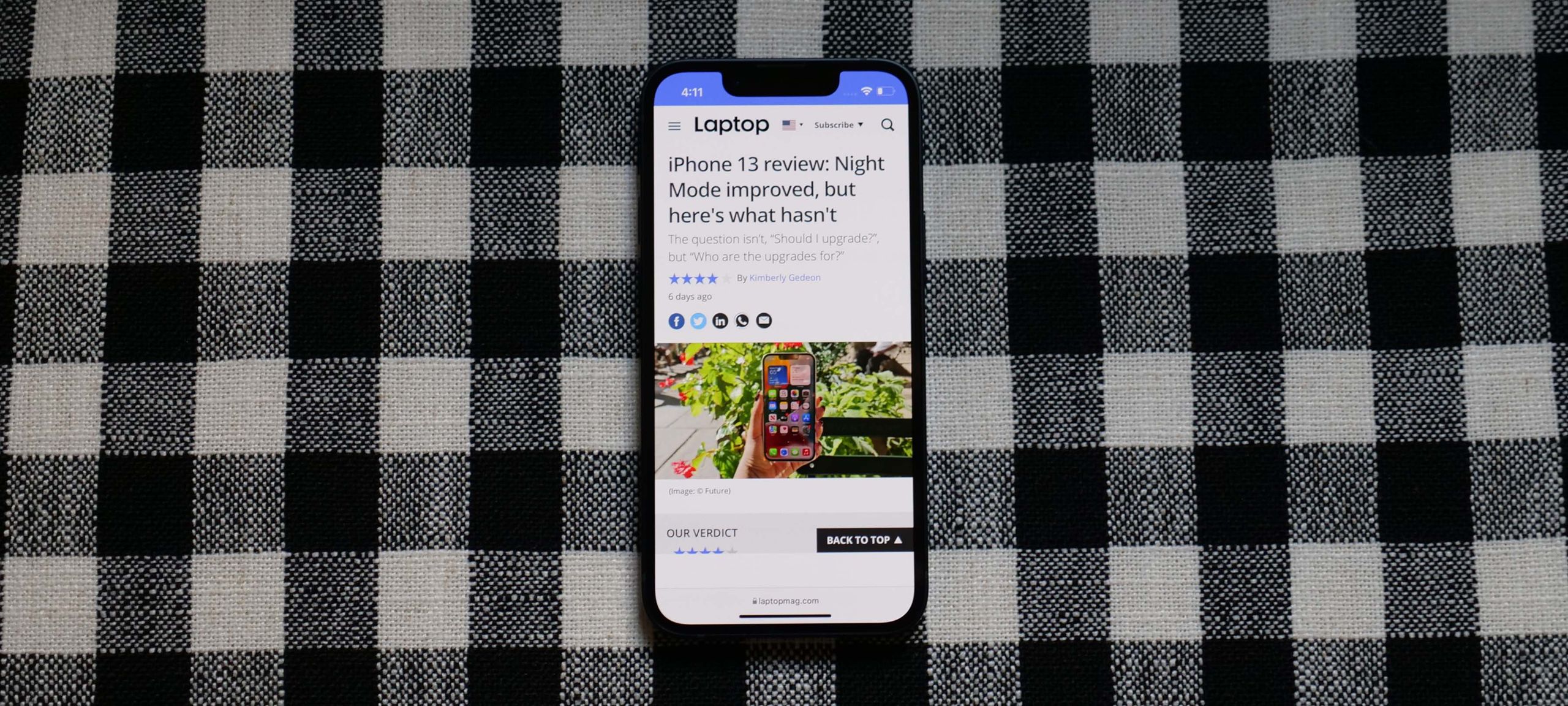 iPhone 13 mini review: The last best small phone | Laptop Mag