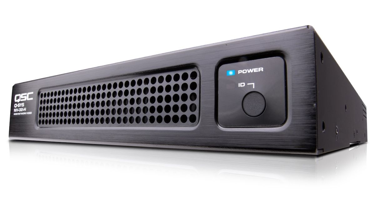 QSC Adds Q-SYS Processing Capabilities to the NV-32-H Network Video ...