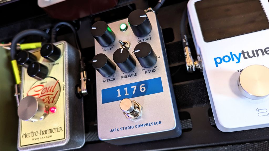 Universal Audio UAFX 1176 Studio Compressor Pedal review | MusicRadar