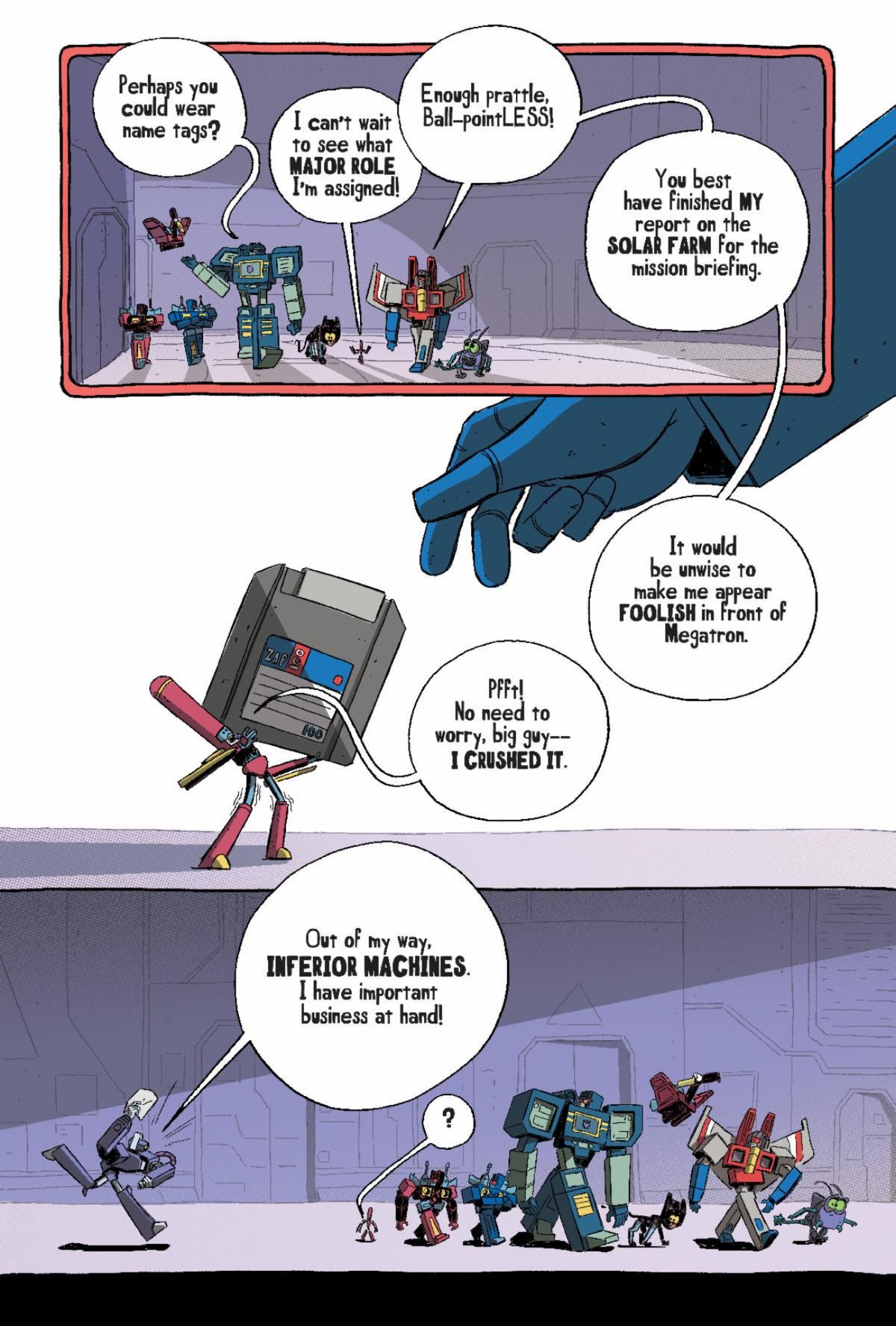 Meet the worst Transformer ever, a Decepticon named Ballpoint who turns ...