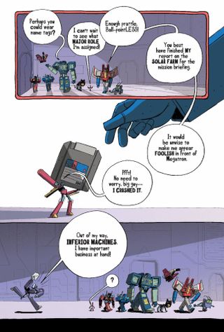 Meet the worst Transformer ever, a Decepticon named Ballpoint who turns ...