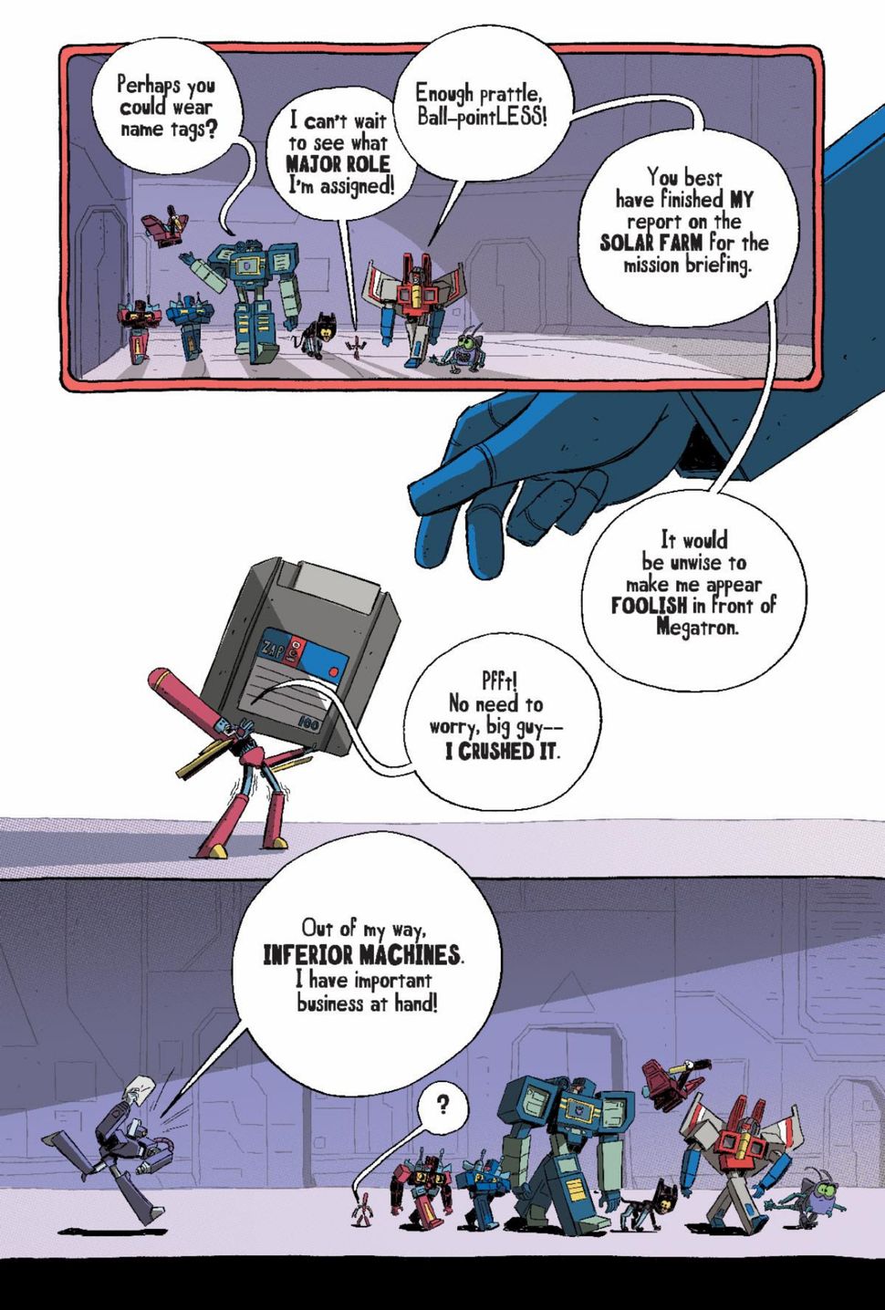 Meet the worst Transformer ever, a Decepticon named Ballpoint who turns ...