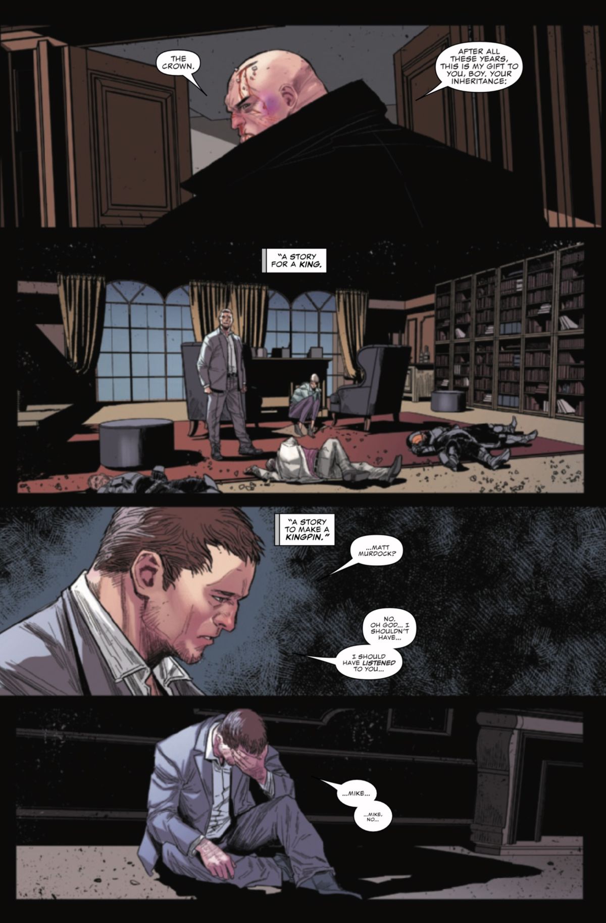 Marvel's Kingpin surprisingly retires and literally sails off into the ...