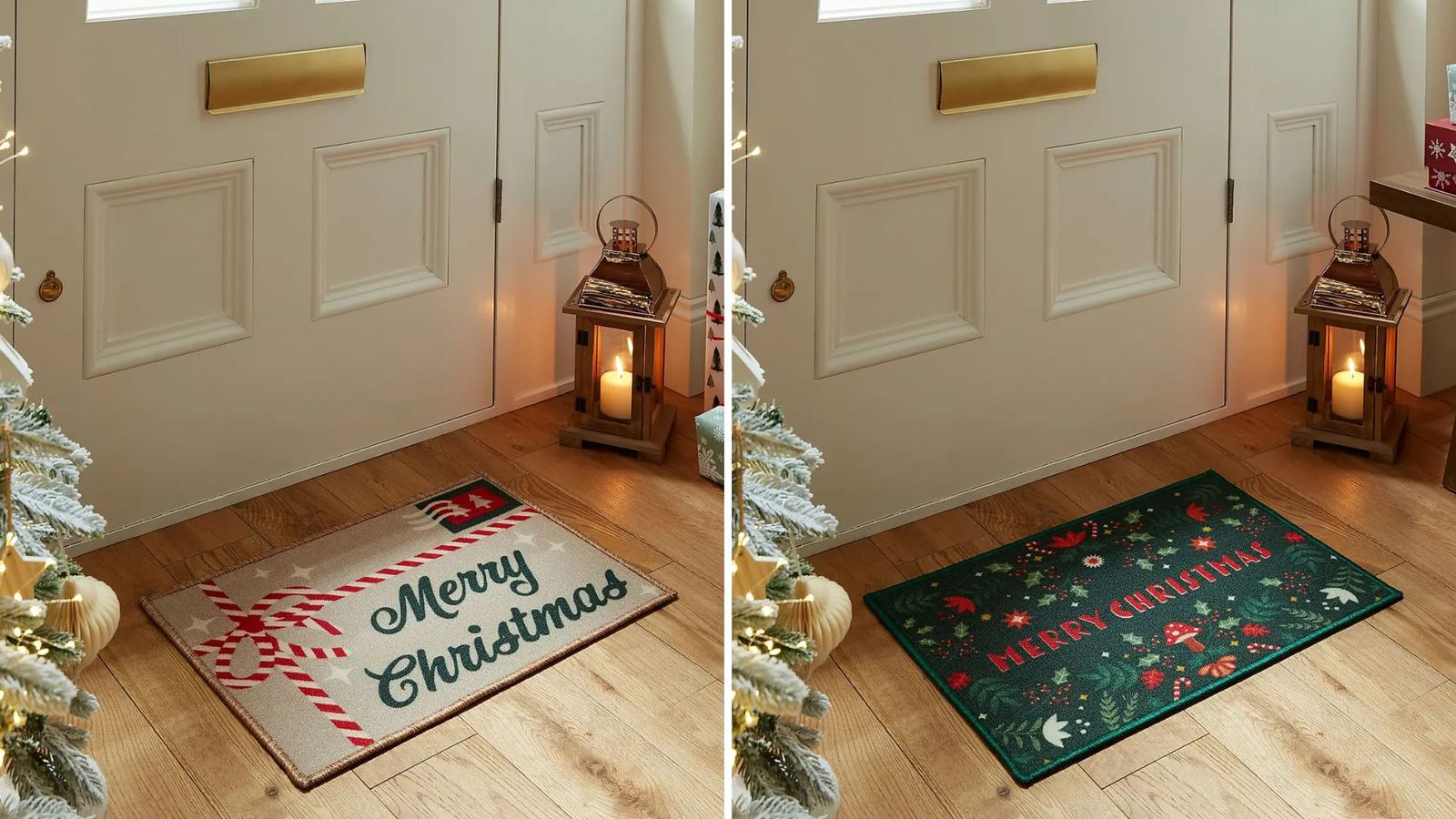 Step into Christmas with Dunelm's festive runners and doormats | Woman ...
