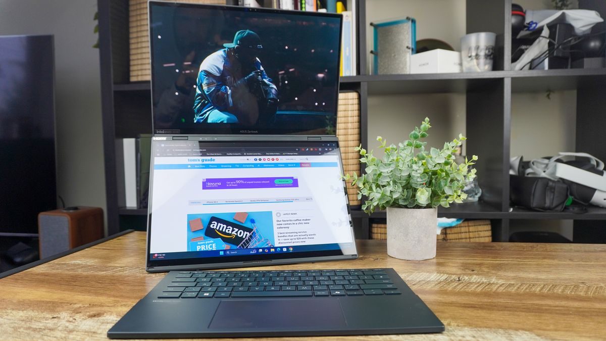 Asus Zenbook Duo (2025) review: the dual-screen champ is here | Tom's Guide
